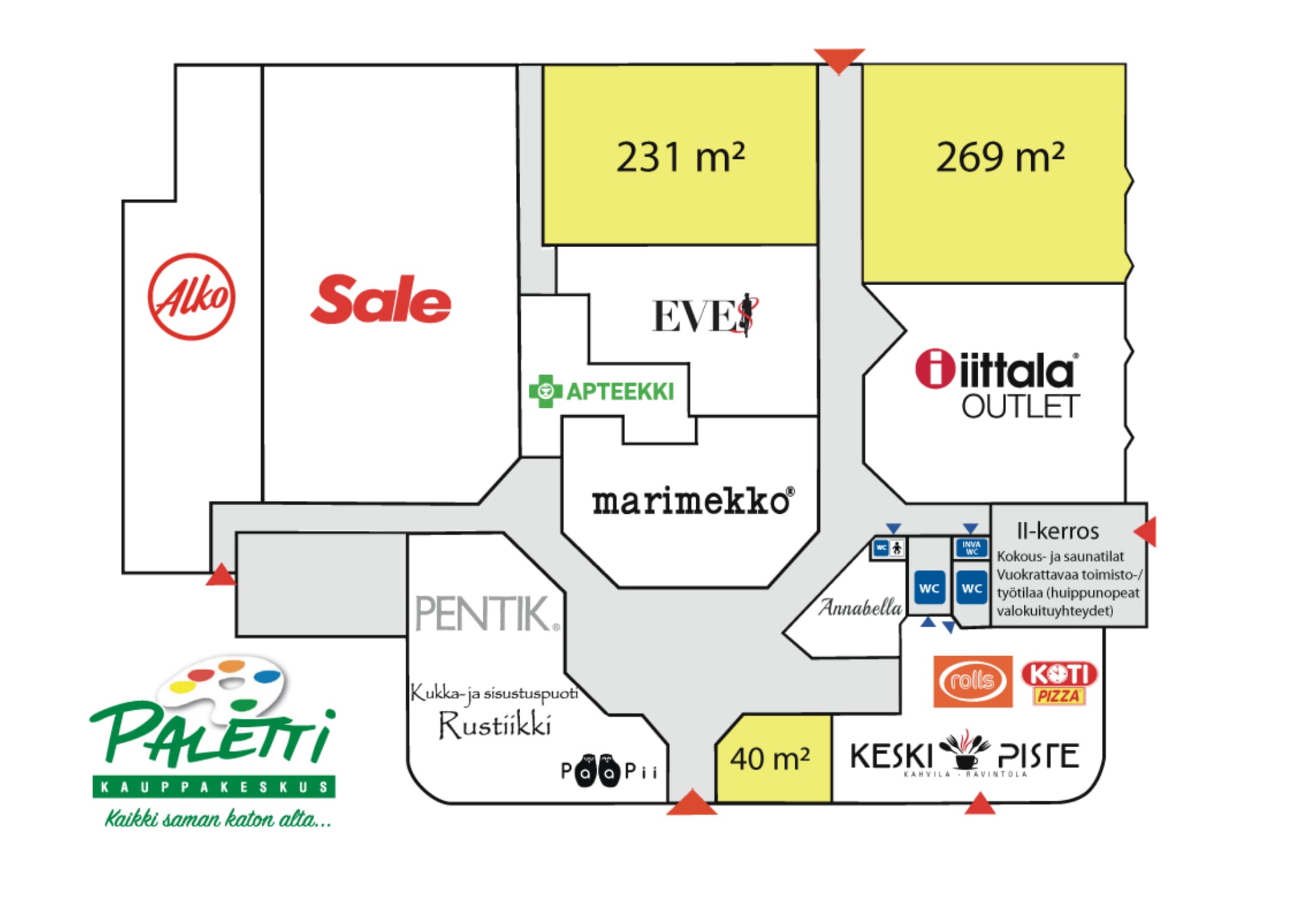 Paletti_kauppakeskus_talvi_2019-2 » Kauppakeskus Paletti